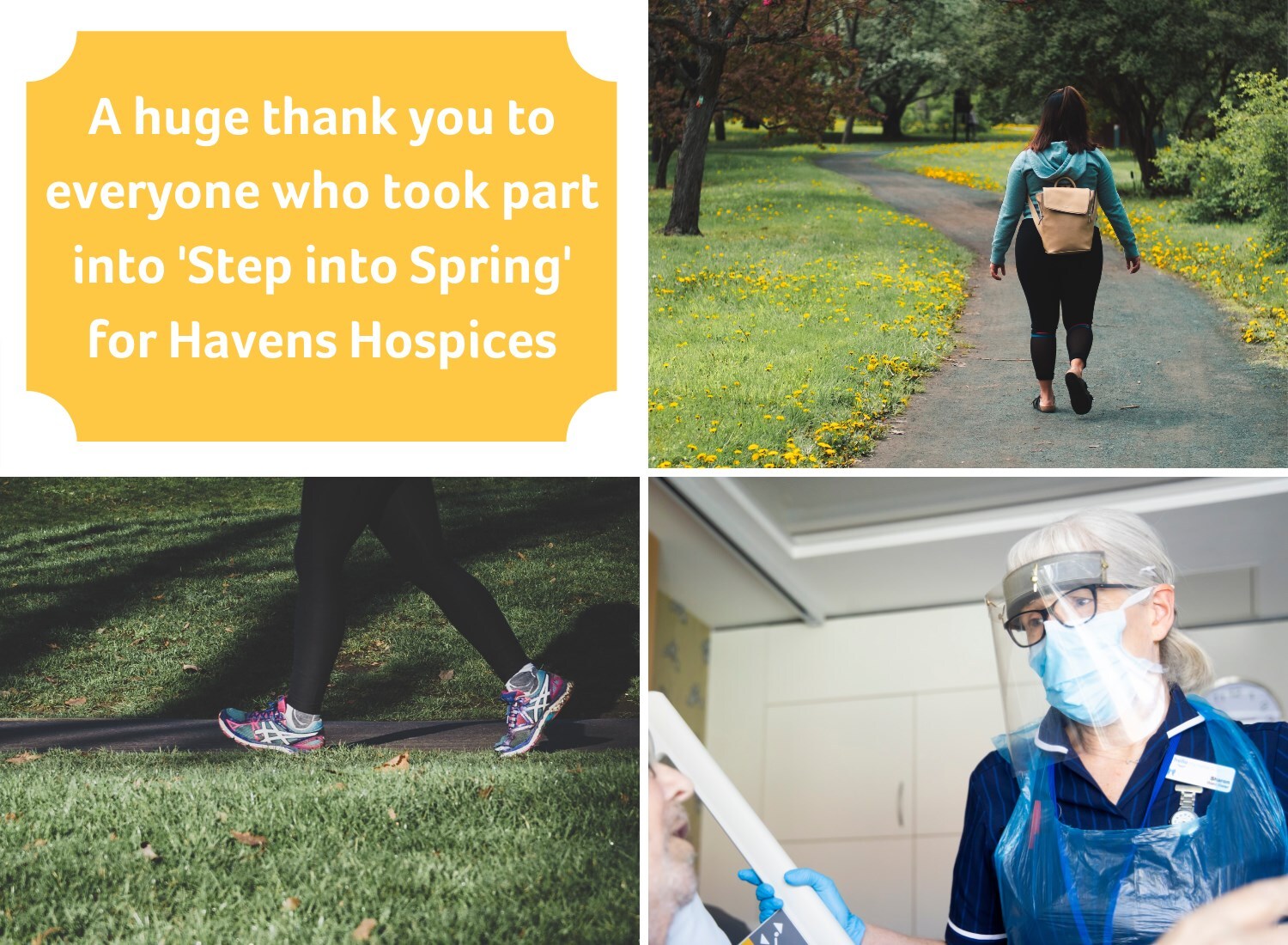 Havens Hospices: Step into Spring Challenge